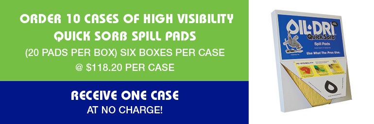 Quick Sorb Spill Pads Absorb All Fluids Including Acids Bases Caustic