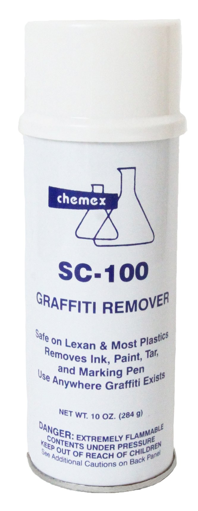 SC-100 Graffiti Remover Safe on Plexiglas and Lexan