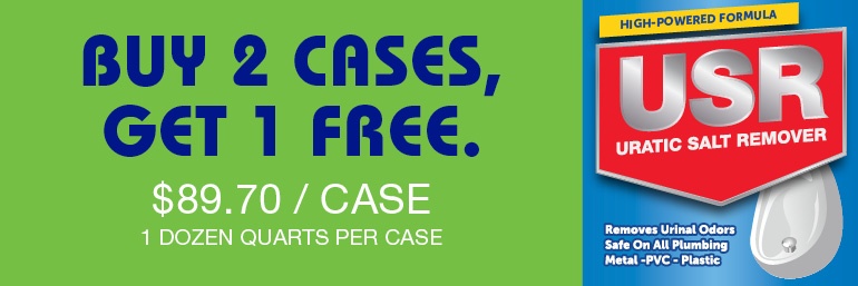 Order Here. USR Clears and Maintains Urinals Free Flowing Results!